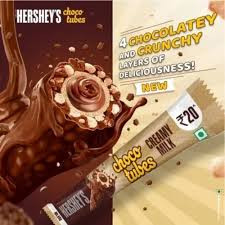 HERSHEYS CHOCO TUBES 25GM